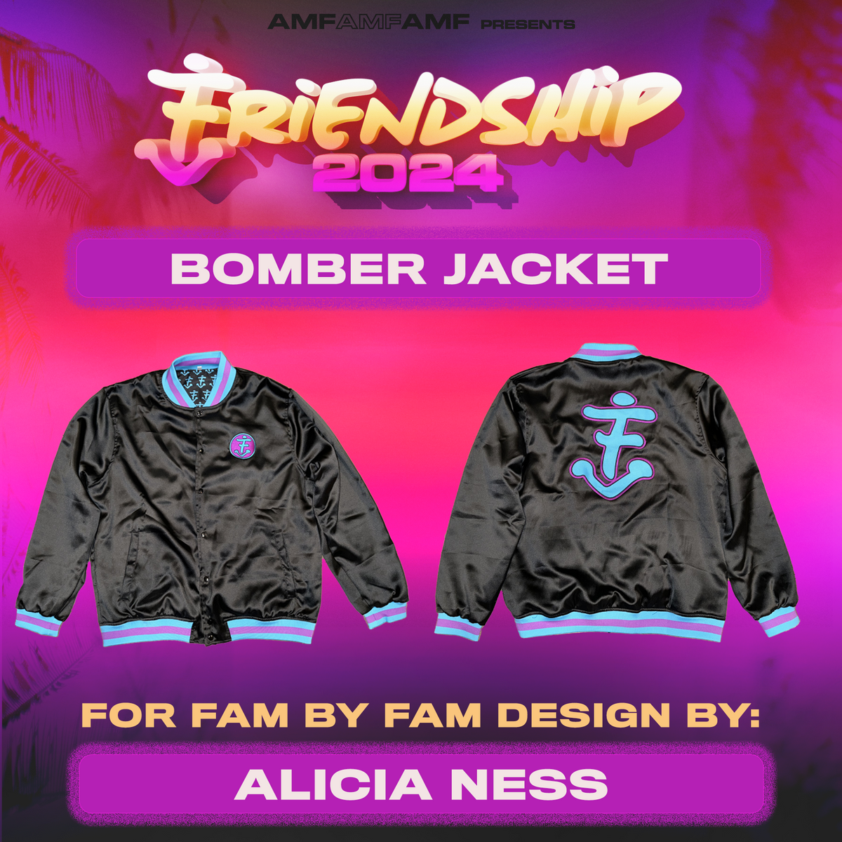 2024 Bomber Jacket – Friendship Official Merch